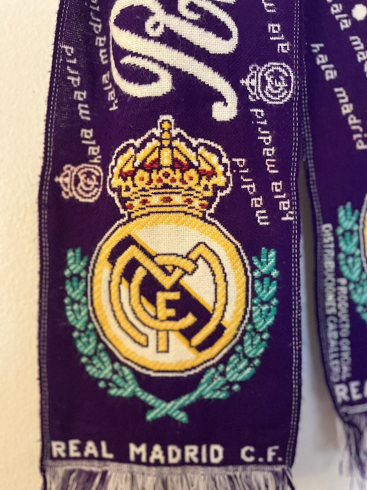 Real Madrid Scarf Retro | eBay