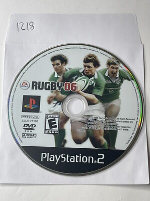 Rugby 06 - PlayStation 2 PS2 Game Disc Only - No Tracking #1218 ...