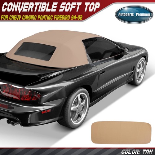 Tan Convertible Soft Top for Chevrolet Camaro Pontiac Firebird 1994 ...