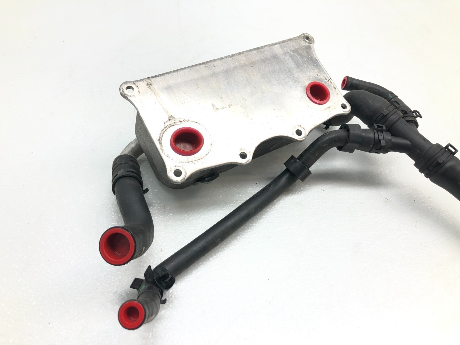 2010-2016 PORSCHE PANAMERA 4S 3.0L V6 ENGINE OIL COOLER W/ LINES OEM ...