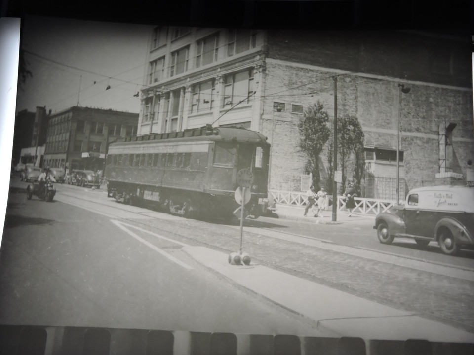 Orig 1945 Milwaukee WI trolley 35mm photo negative tram Wisconsin | eBay