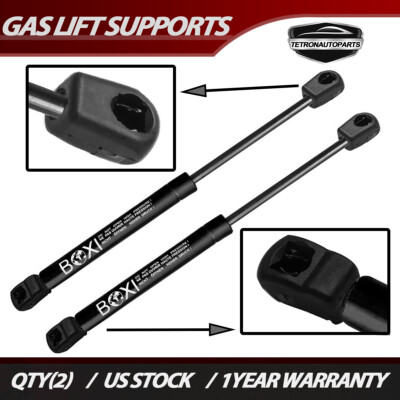 PAIR FRONT HOOD LIFT SUPPORTS SHOCKS STRUTS ARMS PROPS RODS DAMPER ...
