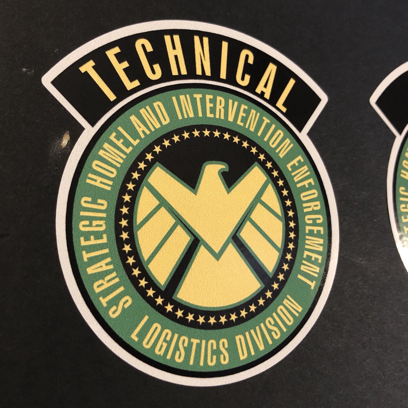 SHIELD • PROJECT INSIGHT STRIKE TEAM • SHOULDER DECALS • AGENT COSPLAY ...
