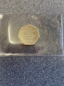 BREXIT 50P COIN 2020 UNCIRCULATED FROM SEALED BAG RARE NEW BRITISH ...