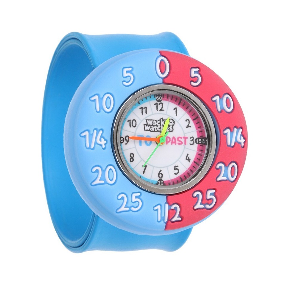 Watch Analogue Childrens Unisex Silicone Rubber Slap Wrist Pop Boys ...