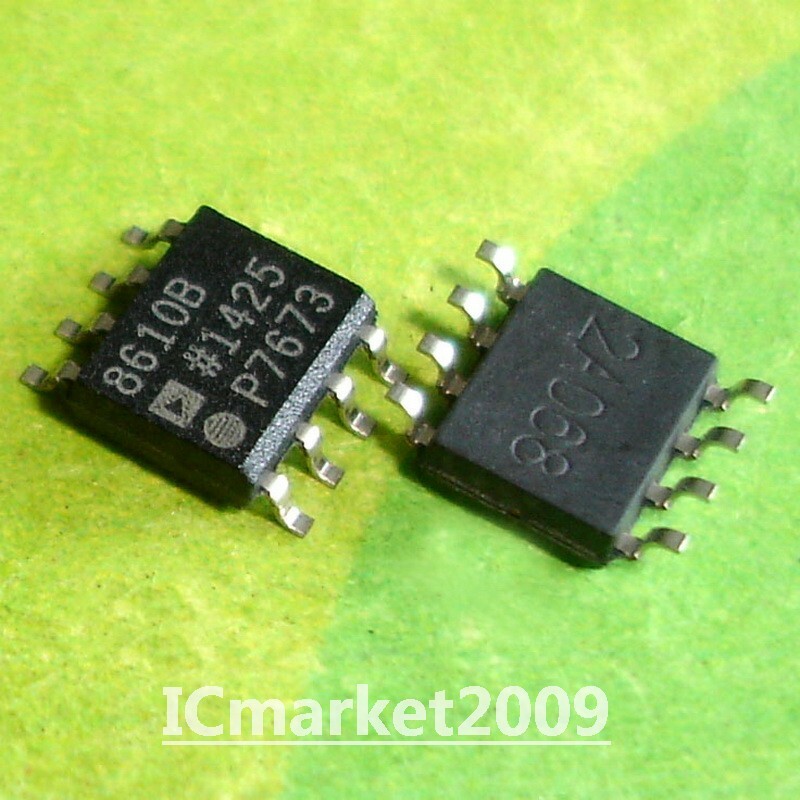 5 PCS AD8610BR SOP-8 AD8610BRZ AD8610B AD8610 8610B Operational ...