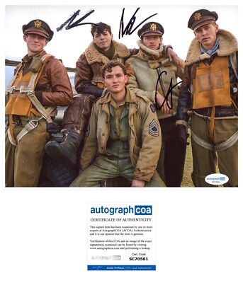 ‘Callum Turner’ Anthony & Rafferty ‘Masters Of The Air’ Signed 8x10 ...