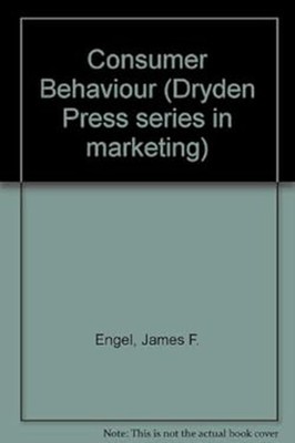 Consumer Behavior Hardcover James F. Engel 9780030896736| eBay