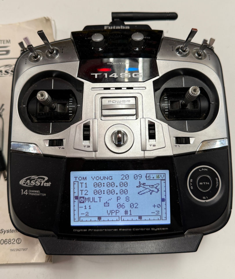 Excellent Futaba 14SG RC Remote Control Model Airplane 2.4ghz ...