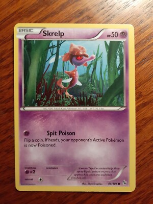 Pokemon Card Skrelp | eBay