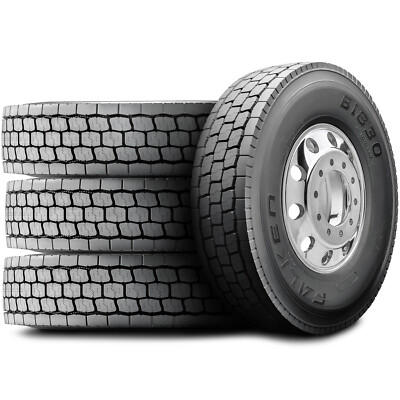 4 Tires Falken BI830 295/75R22.5 Load H 16 Ply Drive Commercial | eBay