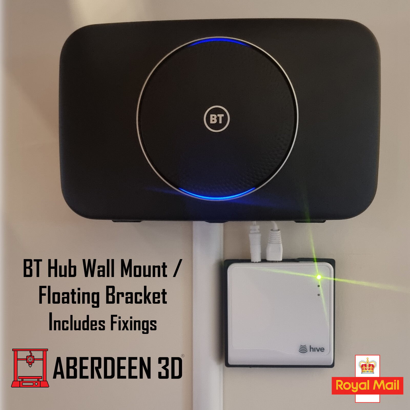BT Smart Hub 2 Wall Mount Floating Bracket Includes Fixings ...
