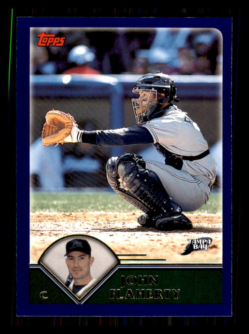 2003 Baseball Topps John Flaherty Tampa Bay Devil Rays #81 | eBay