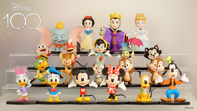 Disney 100th MIni Figure Collection Complete BOX 100pcs Figures Set ...