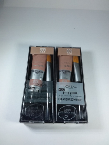 x2 L'oreal loreal Hip High Intensity Pigments Cream Shadow Paint 809 ...