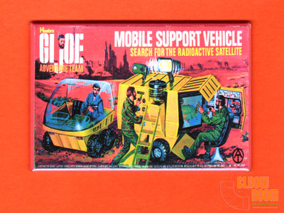 GI Joe Mobile Support Vehicle box art 2x3" fridge/locker magnet | eBay