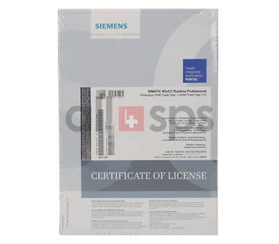 SIMATIC WINCC RT PROFESSIONAL POWERPACK 2048 V12 - 6AV2105-2FH02-0BD0 ...