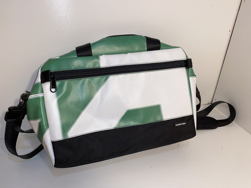 Rareform Backpack Vinyl Green White Black Laptop Backpack Bag | eBay