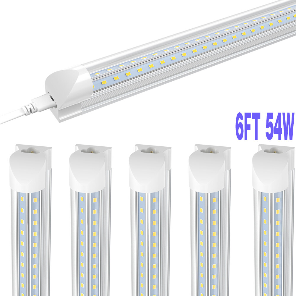 T8 8FT LED Tube Light Bulbs 36W 72W 90W 6FT 4FT LED Shop Light Fixtures ...