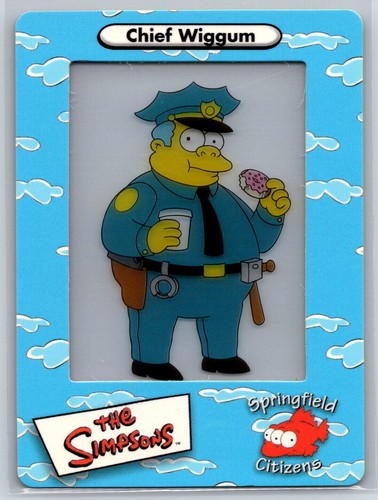 2000 Artbox The Simpsons FilmCardz Chief Wiggum #31 | eBay