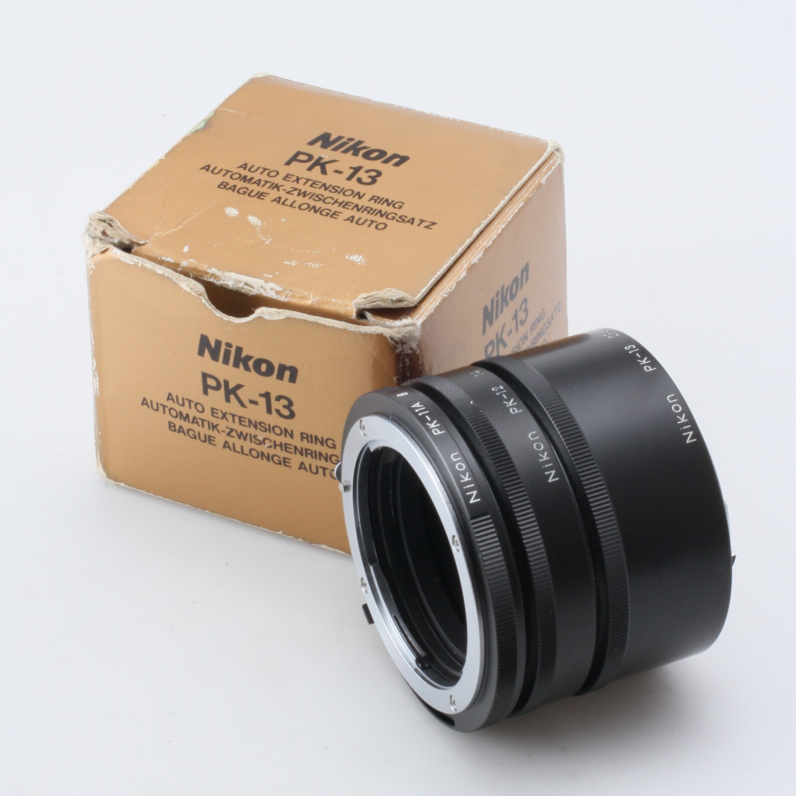 Nikon Extension Ring PK-13 PK-12 PK-11A set For Ai Nikkor lens manuals ...