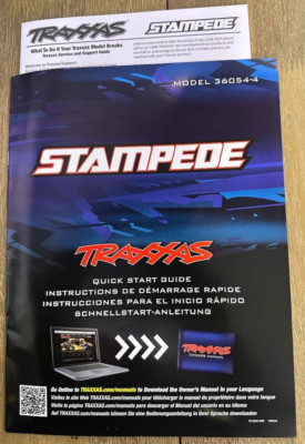 Traxxas® Stampede® Manual Parts List Exploded Views 2wd Model 36054-4 ...