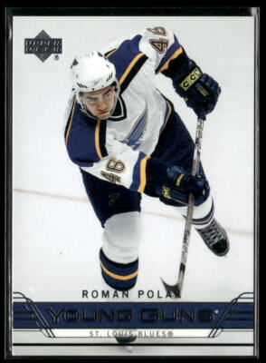2006-07 Upper Deck #488 Roman Polak St. Louis Blues Rookie Hockey Card ...