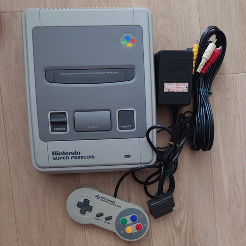 Super Famicom Console 1CHIP 01 SHVC-001 Tested w/Controller Nintendo ...