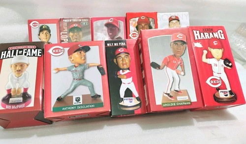 Lot Of 10 Cincinnati Reds Bobbleheads. | eBay