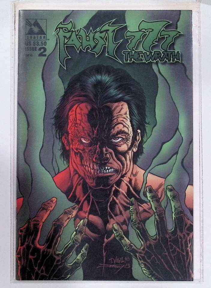 Faust 777: the Wrath #0-4 Variant Covers Lot of 18(Avatar Press 1998 ...