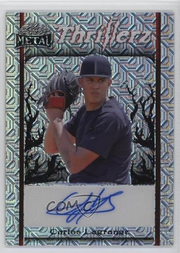 2023 Leaf Metal - Thrillerz Carlos Lagrange #T-CL1 Silver Mojo /7 (AU ...