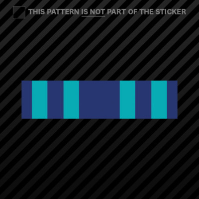 Air Force Longevity Service Award Ribbon Sticker Self Adhesive Vinyl ...