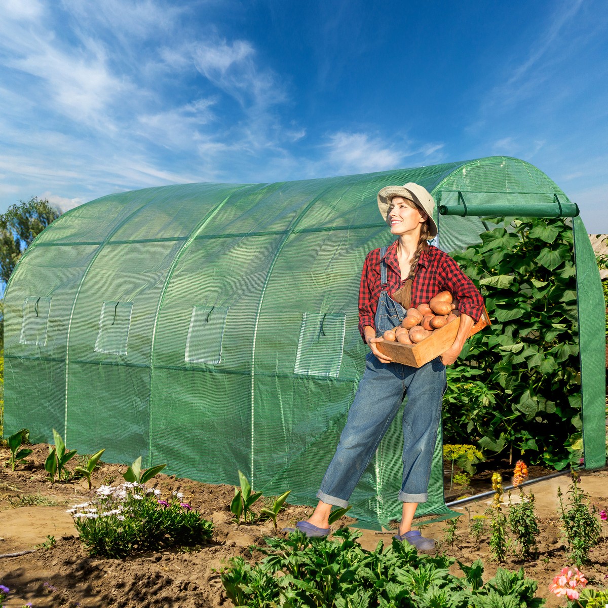 Hoop House Farming Zone 8
