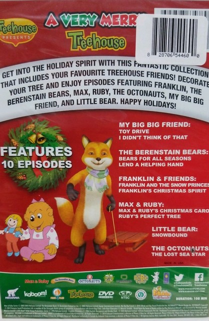 Treehouse Presents A Very Merry Treehouse DVD New & Factory Sealed ...