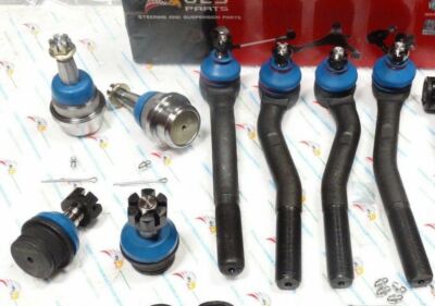 8 Front Ball Joints & Tie Rod Ends Kit For 1999-2004 Grand Cherokee ...