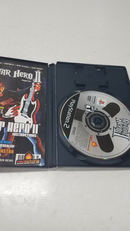 Guitar Hero II PS2 (Sony PlayStation 2) PS2 CASE MANUAL DISC TESTED ...