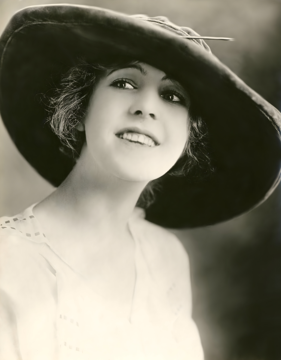 Jewel Carmen Actress Silent Film Big Hat Portrait Photo Poster Print ...
