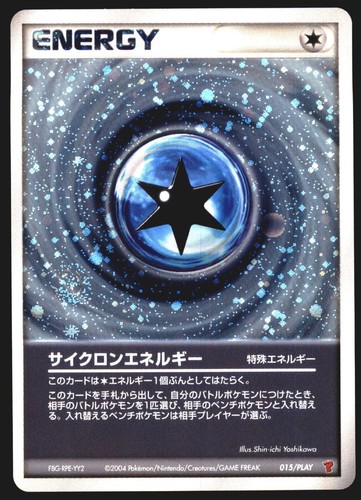 Cyclone Energy 015/PLAY Season Promo Holo 2004 Japanese Pokemon Card | eBay