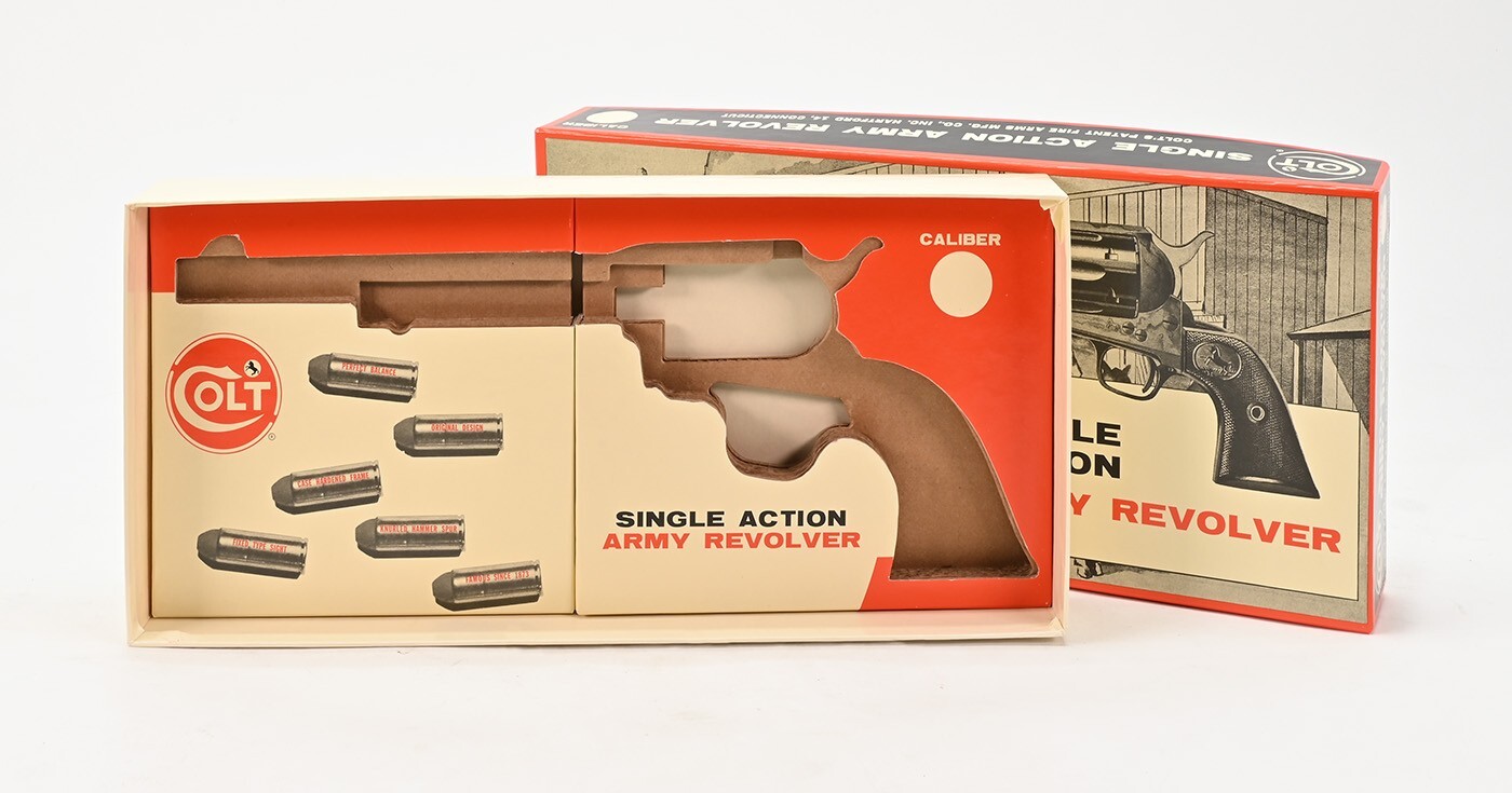 Colt SAA Stage Coach 7 1/2 Inch Insert 1964-1976 Box And Paperwork ...