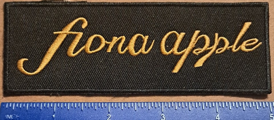 Fiona Apple embroidered Iron on patch | eBay