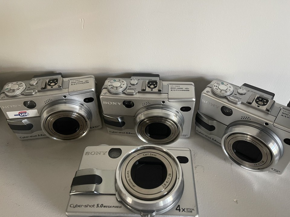 Sony Cyber-shot DSC-V1 5.0MP Digital Camera - Silver 27242621459 | eBay