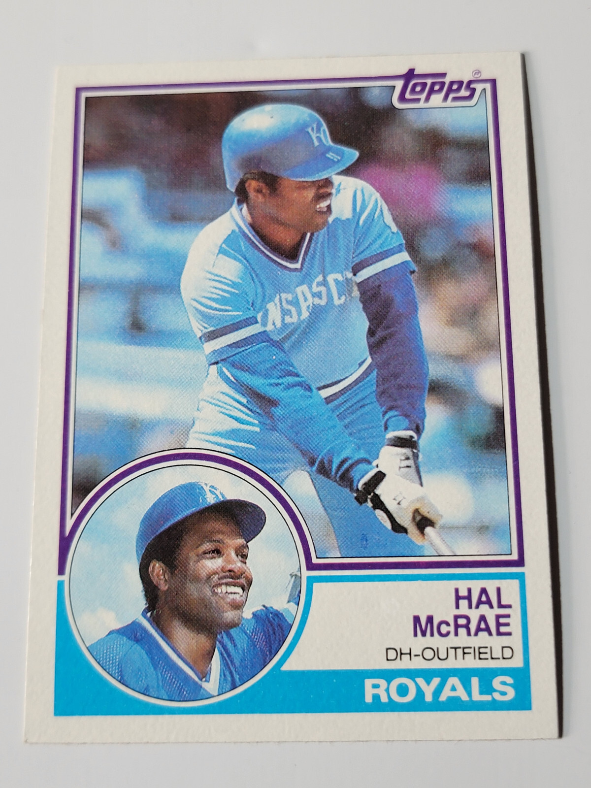 HAL MCRAE 1983 Topps #25. ROYALS | eBay