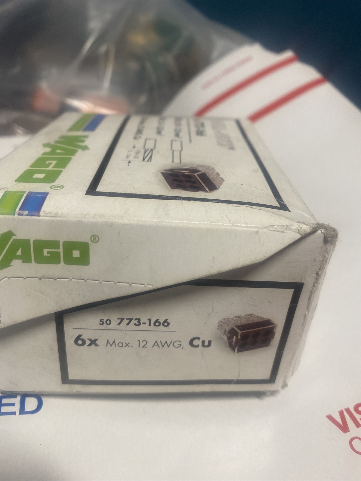 Wago wall-nuts 773-166 qty 50 zee | eBay