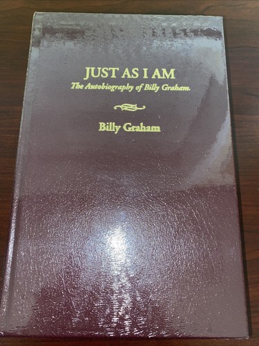 JUST AS I AM BY BILLY GRAHAM, SIGNATURE 1st FIRST EDITION NEW & SEALED ...