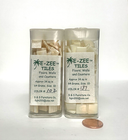2 DIFFERENT DOLLHOUSE MINIATURE E-ZEE TILES FOR FLOORS, WALLS ...