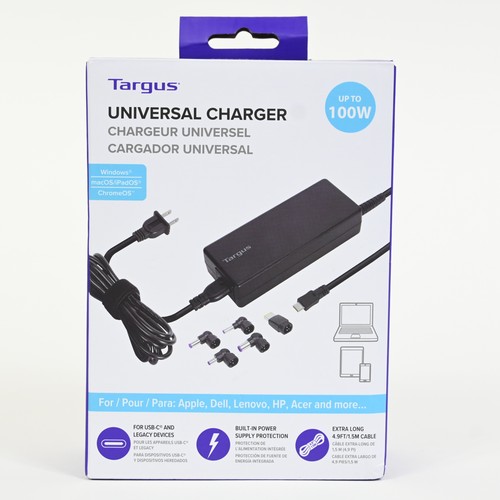 Targus Universal Charger Including all USB-C Devices - Black | eBay
