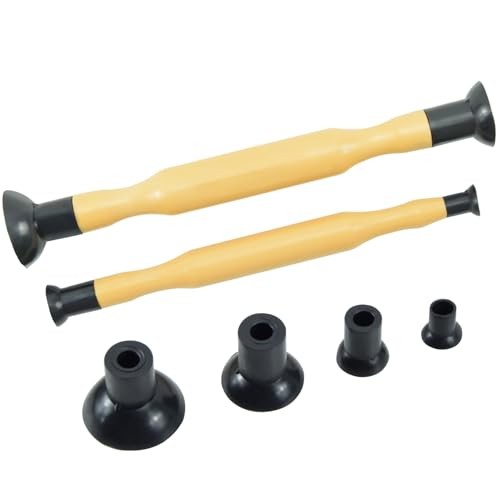 2PCS Valve Lapping Tool Set,with 4 Suction Plates Hand Lapping Grinding ...