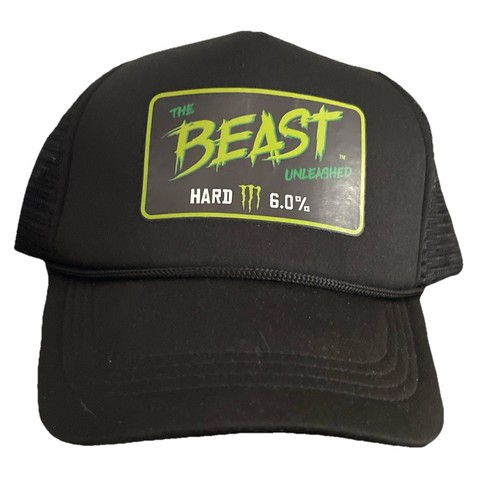 Monster Energy Drink SnapBack Hat Cap The Beast Unleashed Hard 6.0% ...