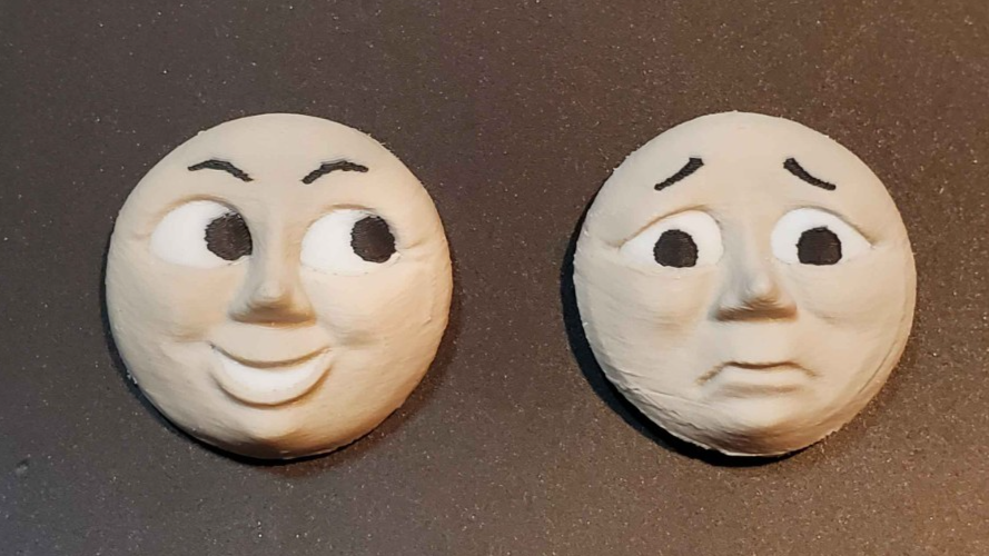 Thomas Trackmaster / Tomy / Plarail - CUSTOM 3D Printed Face - EDWARD ...