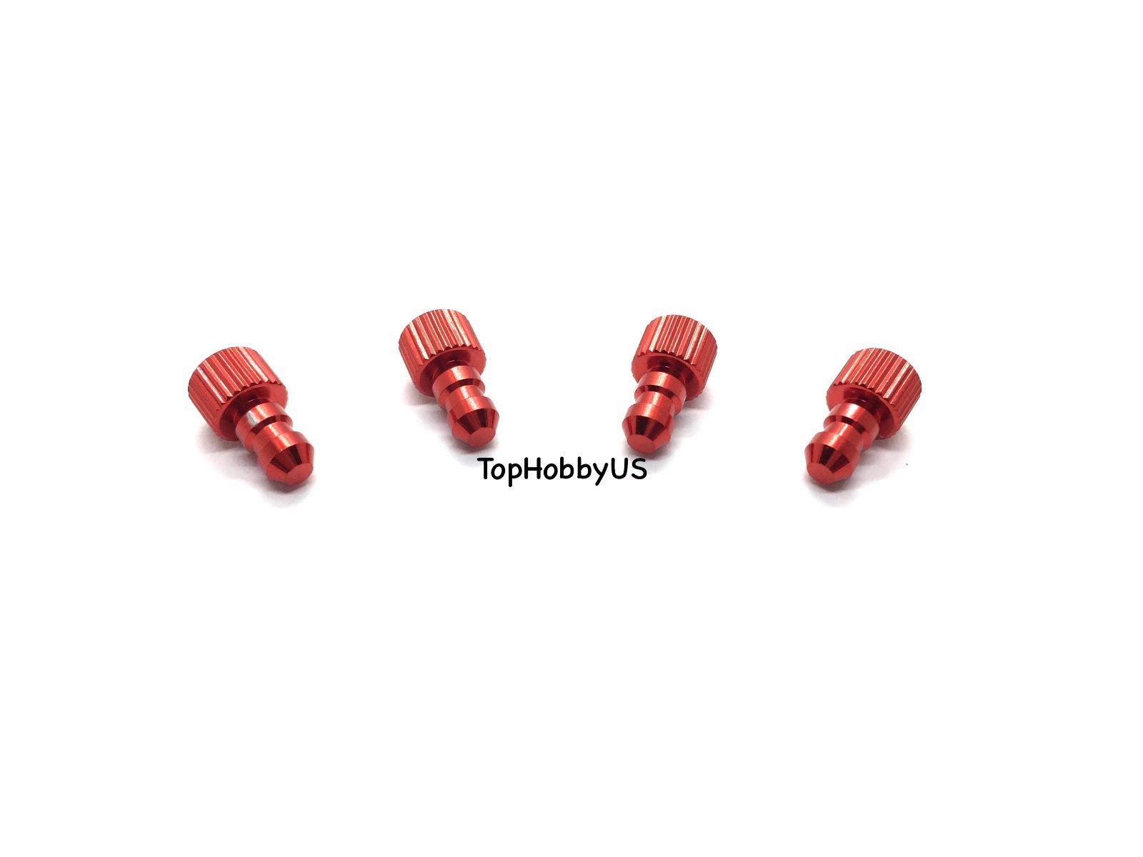 4PCS Fuel Pipe Stopper/ Dot / Line Plug Red Color For RC Fuel Line US ...
